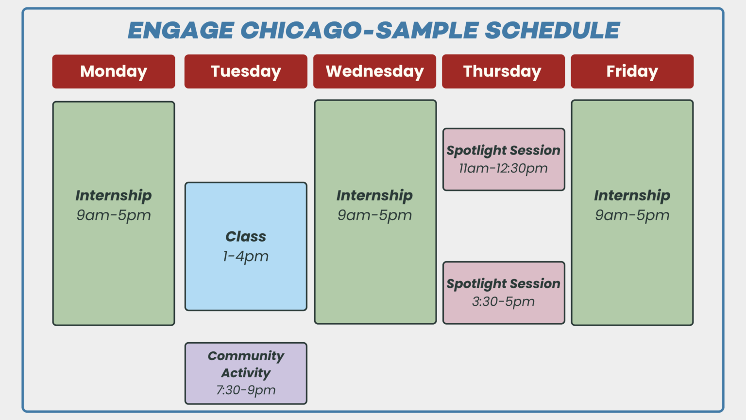 Engage Chicago | Program